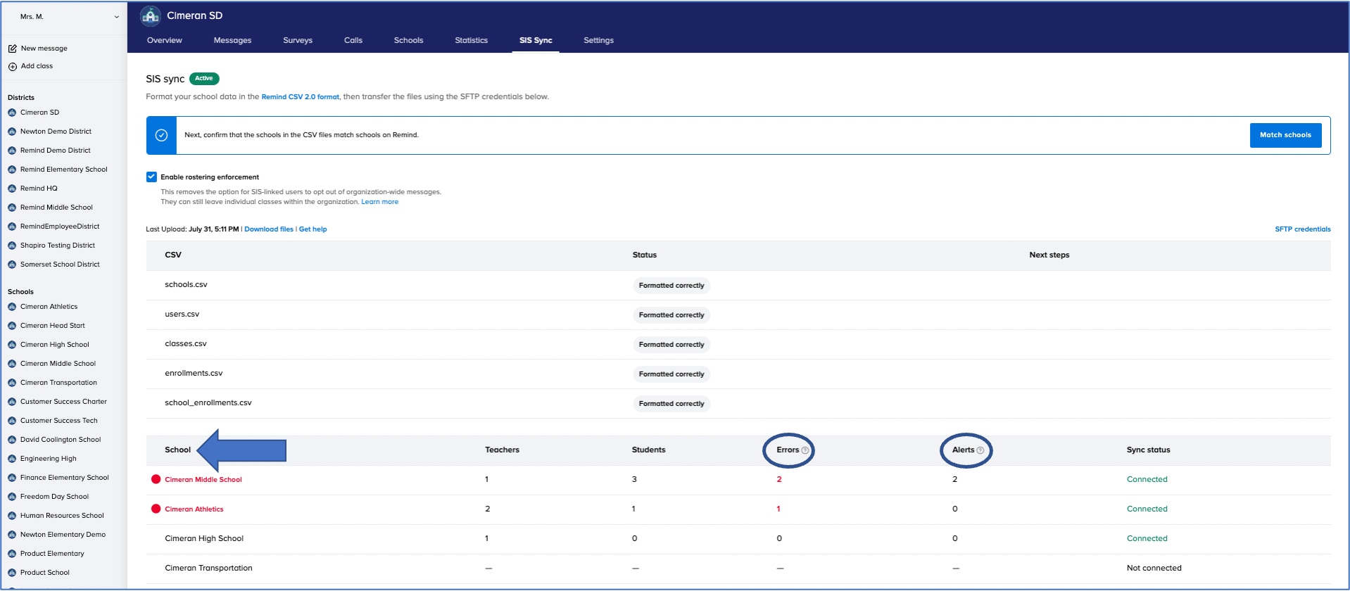 CSV sync via SFTP Overview – Help Center