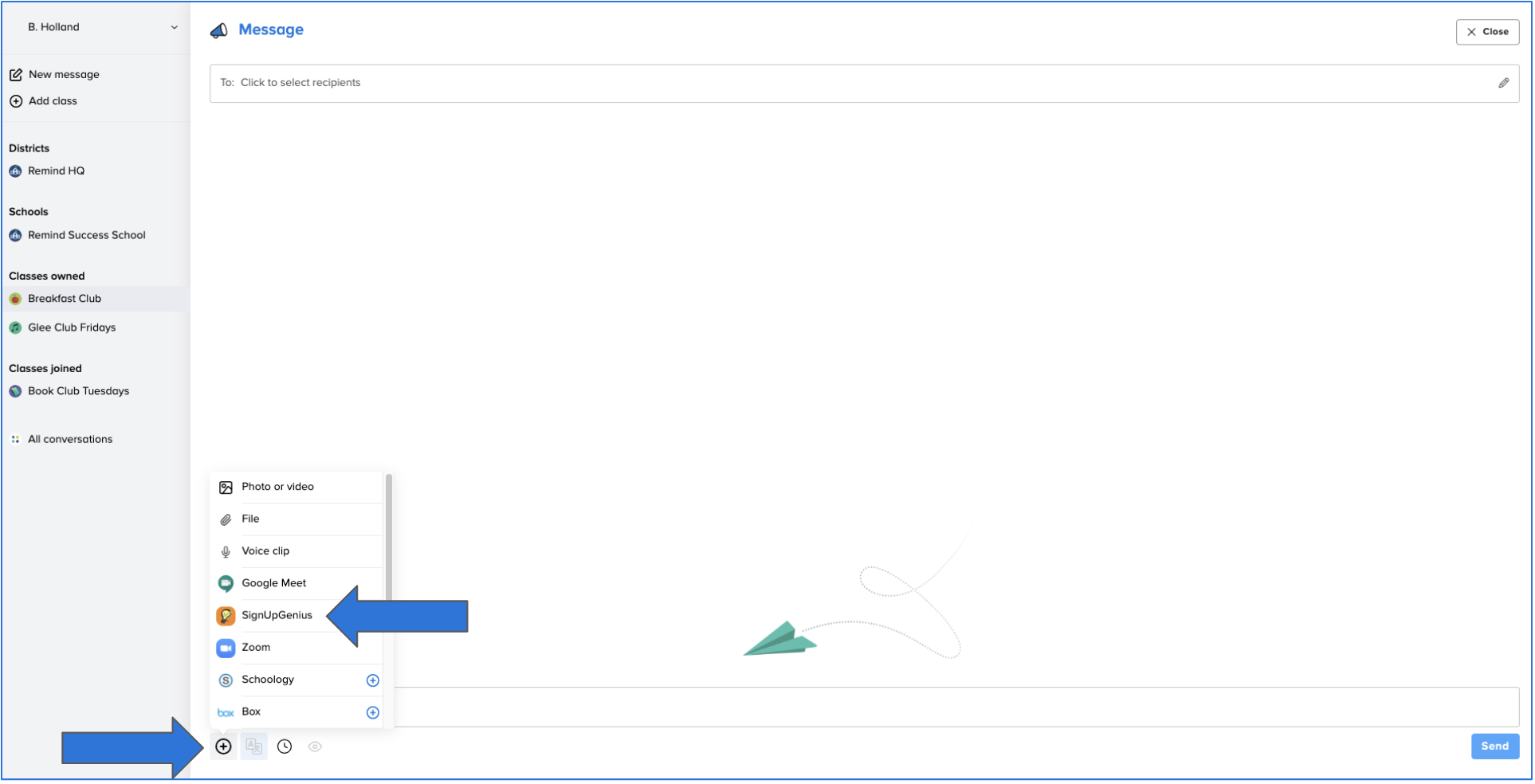 How do I connect SignUp Genius to Remind? – Help Center