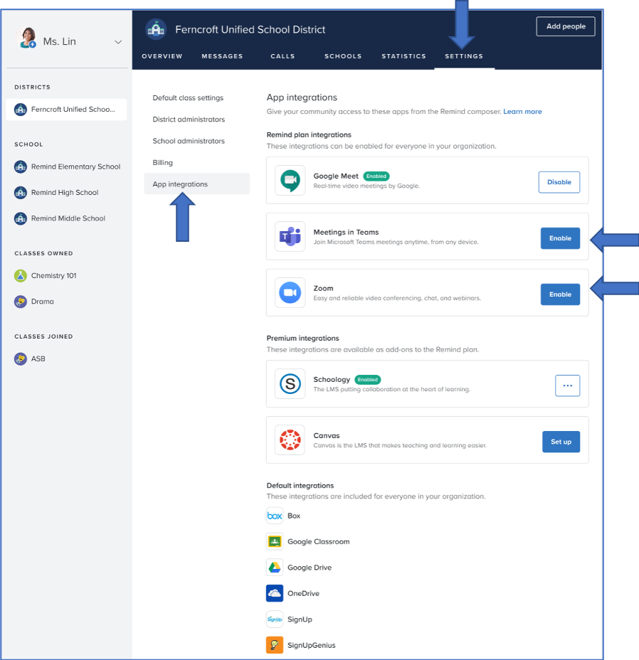 Setting up video integrations: Google Meet, Microsoft Teams, or Zoom ... Setting up video integrations: Google Meet, Microsoft Teams, or Zoom ...