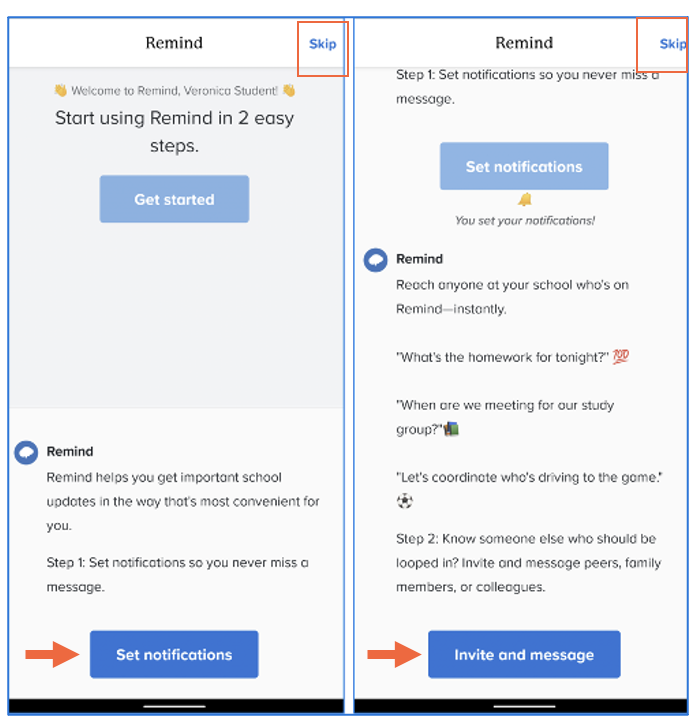 How do I create a Remind account using the Android app? – Help Center